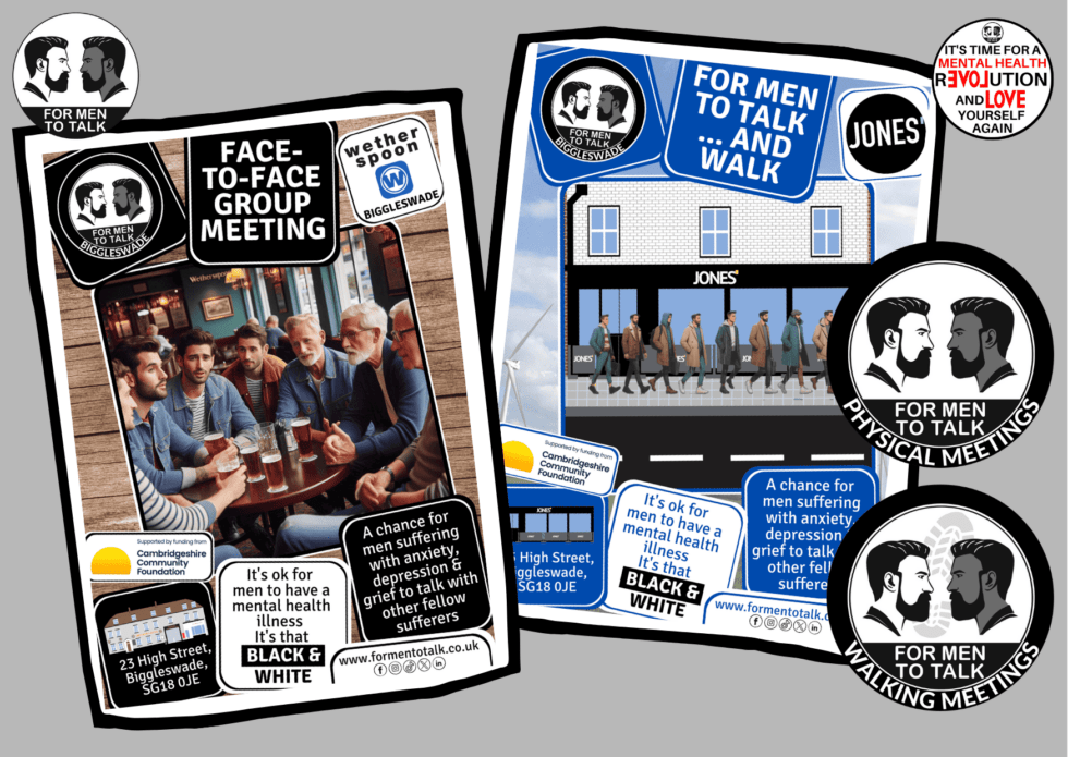Five years of support: ‘For Men To Talk’ in Biggleswade in 2025 | For ...