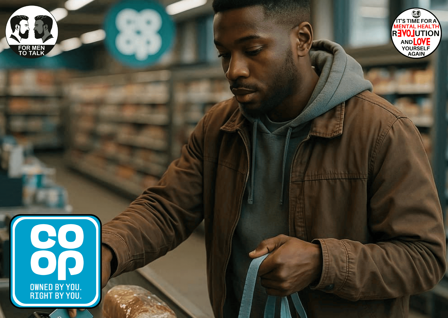 Support ‘For Men To Talk’ with the Co-op Local Community Fund | For Men ...